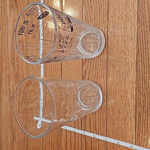 Kitchen | 2 Beer Pints With Various Drink Recipes To Mix | Poshmark